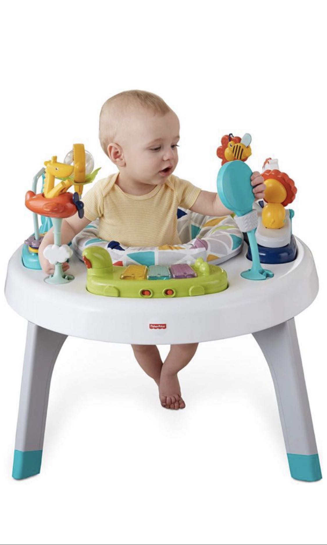 Fisher-Price 2-in-1 Sit-to-Stand Activity Center, Babies & Kids, Infant ...