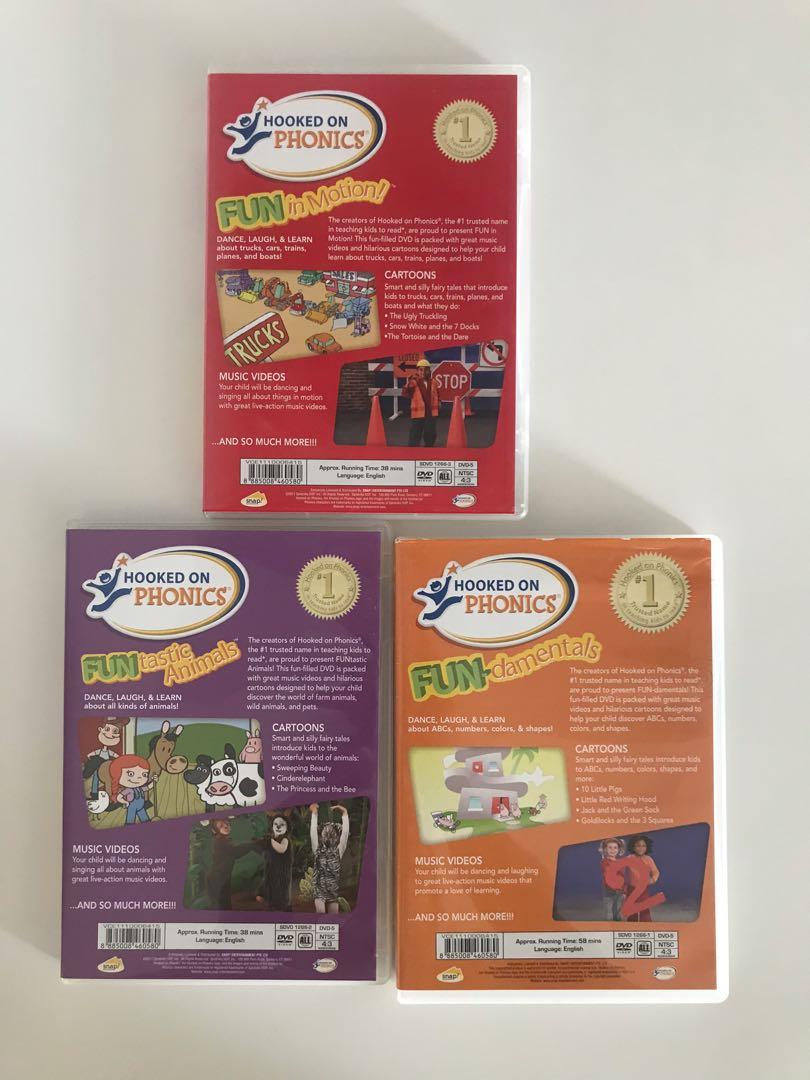 Hooked on phonics Dvd, Hobbies & Toys, Music & Media, CDs & DVDs on ...