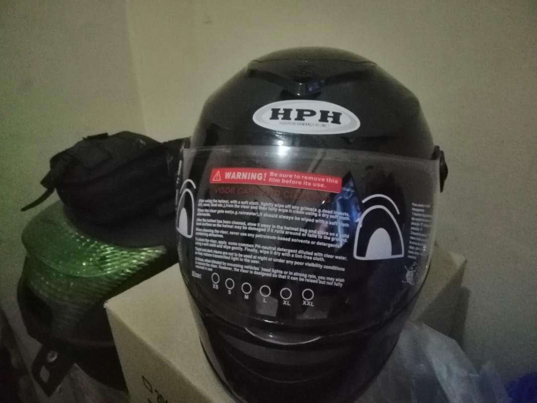 HPH helmet orig, Motorbikes, Motorbike Parts & Accessories, Helmets and ...