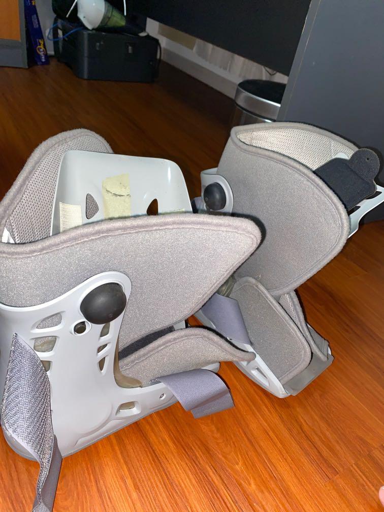 Inflatable Air Cast Air Boot, Free Items on Carousell