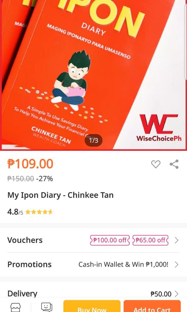 Ipon by chinkee tan, Hobbies & Toys, Books & Magazines, Children's Books on Carousell