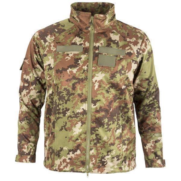 Italian Army Vegetato Soft Shell Military Jacket, Women's Fashion ...