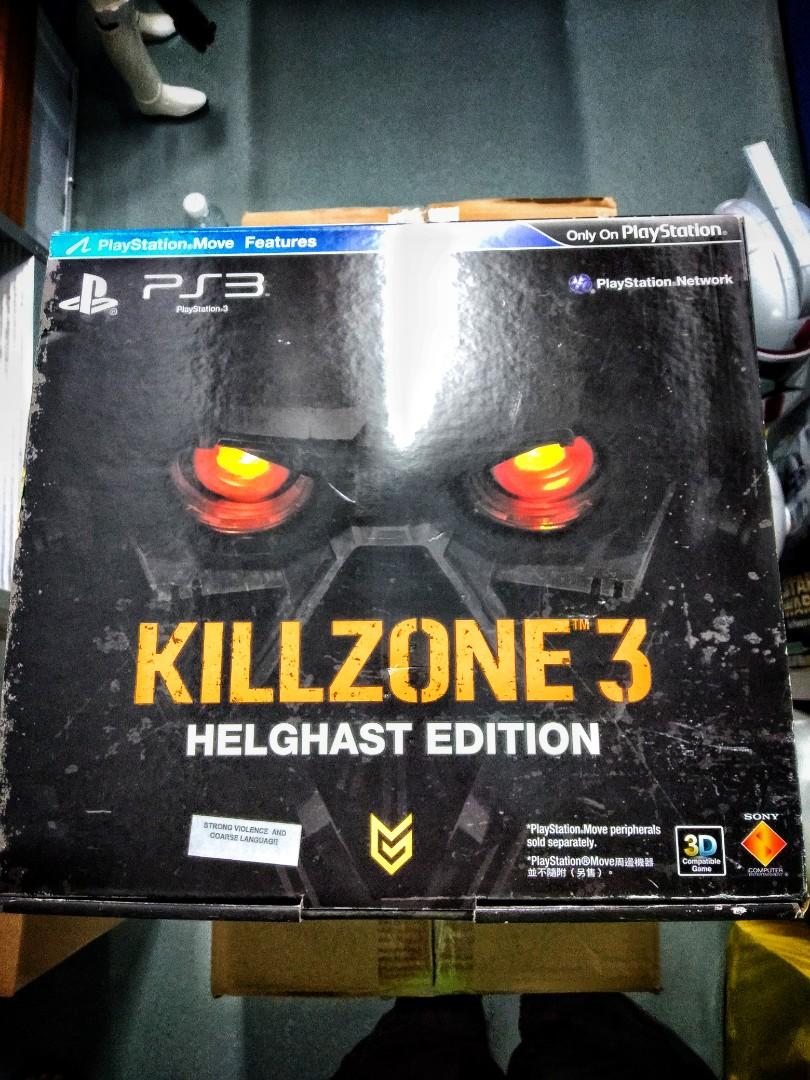 Killzone 3 Helghast Edition Mask n Figurine, Video Gaming, Gaming ...