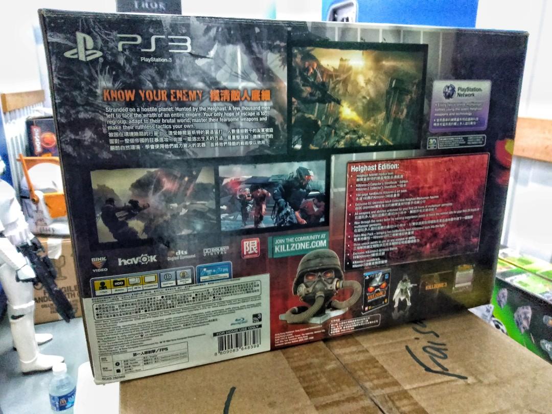 Killzone 3 Helghast Edition Mask n Figurine, Video Gaming, Gaming ...