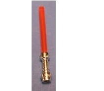 Lego Star Wars - Lightsaber Orange with Chrome Silver Hilt, Hobbies ...