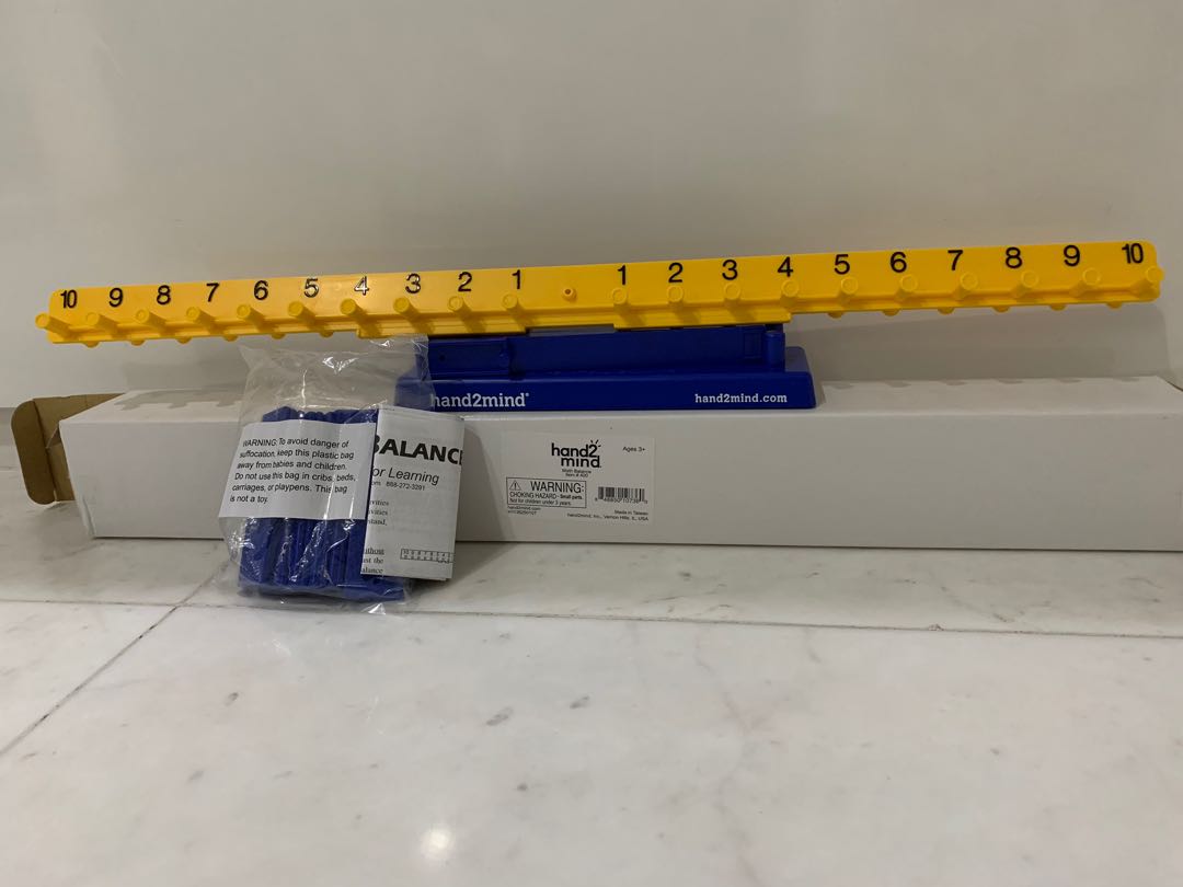 Math balance Hand2mind montessori, Hobbies & Toys, Toys & Games on ...