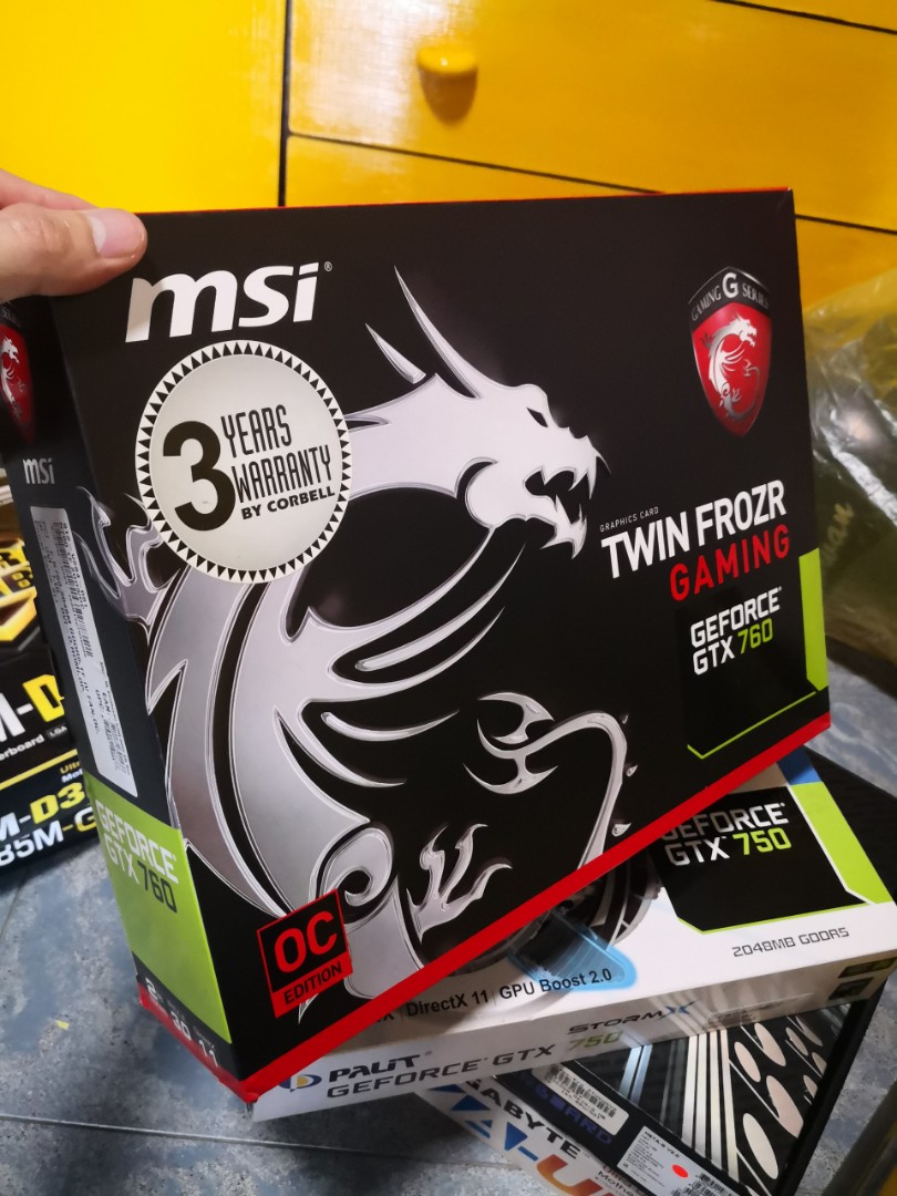 MSI GTX 760 GPU Graphic Card, Computers & Tech, Parts & Accessories ...
