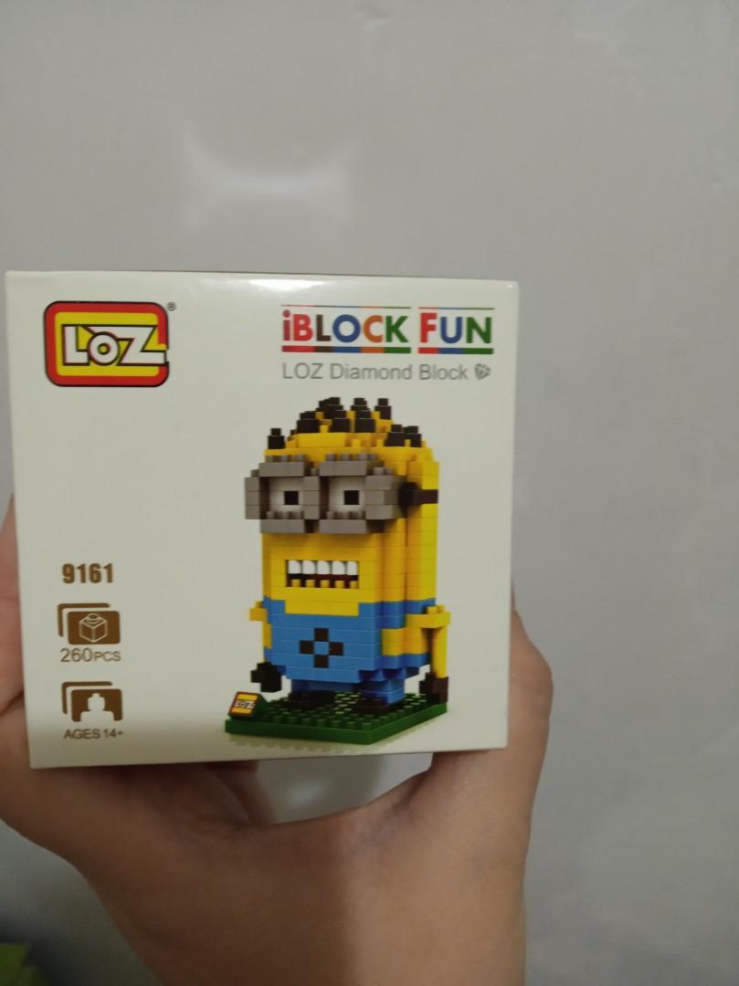Nanoblock Minion 小黃人 Lego miniblock loz iblock fun 全新 壞蛋獎門人Minions 砌圖 ...