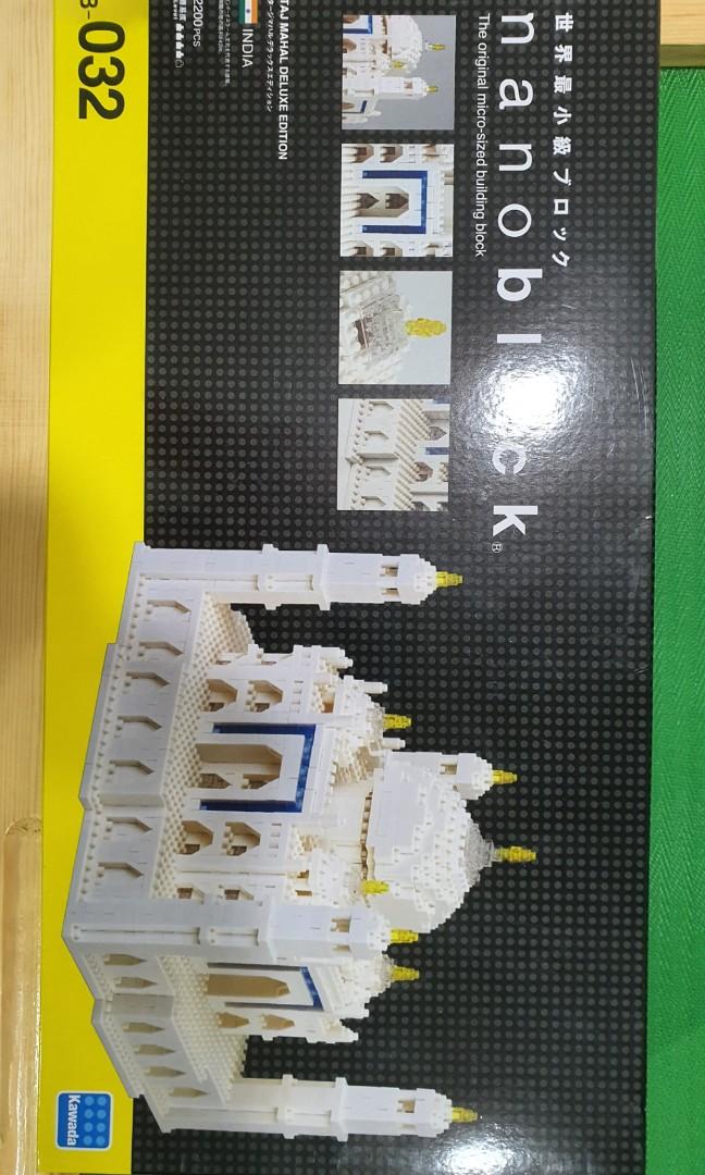 NANOBLOCK NB-032 TAJ MAHAL DELUXE EDITION, Hobbies & Toys, Toys & Games on Carousell