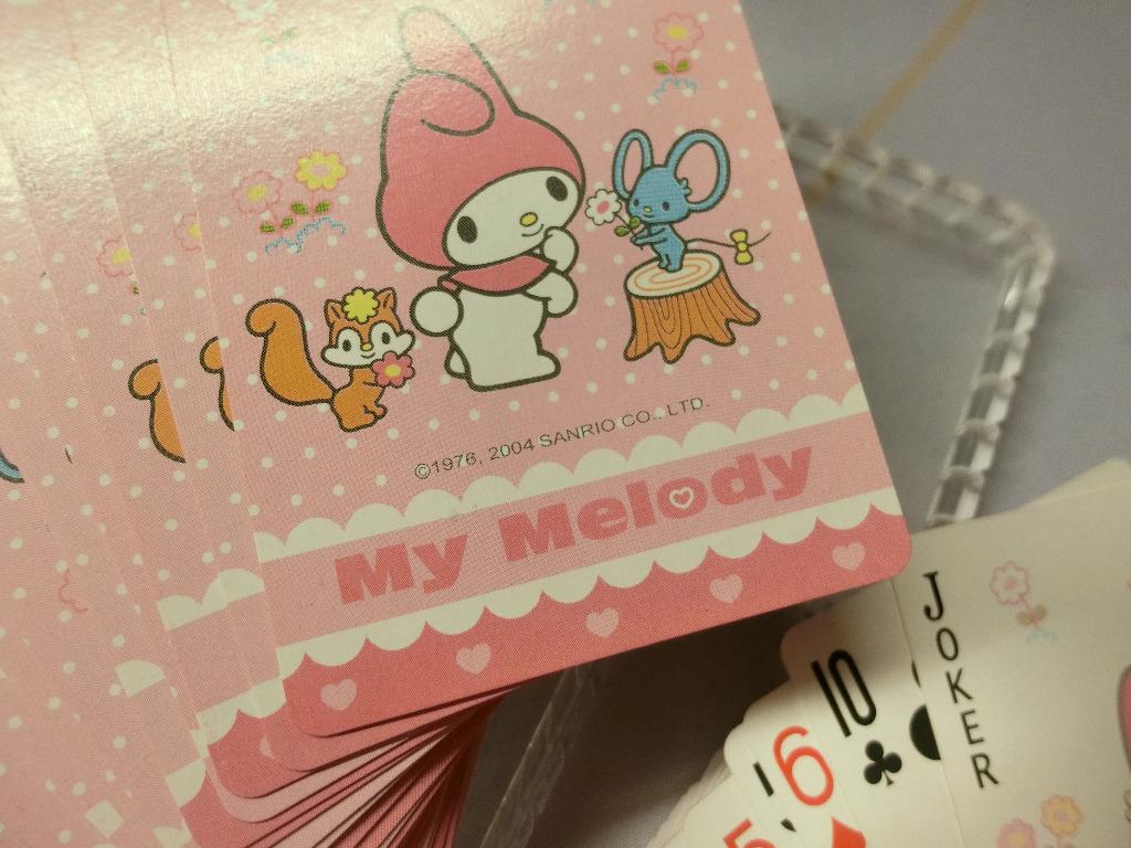 Nostalgic My Melody playing cards 懷舊My Melody 啤牌, 興趣及遊戲, 收藏品及紀念品, 明星周邊 ...