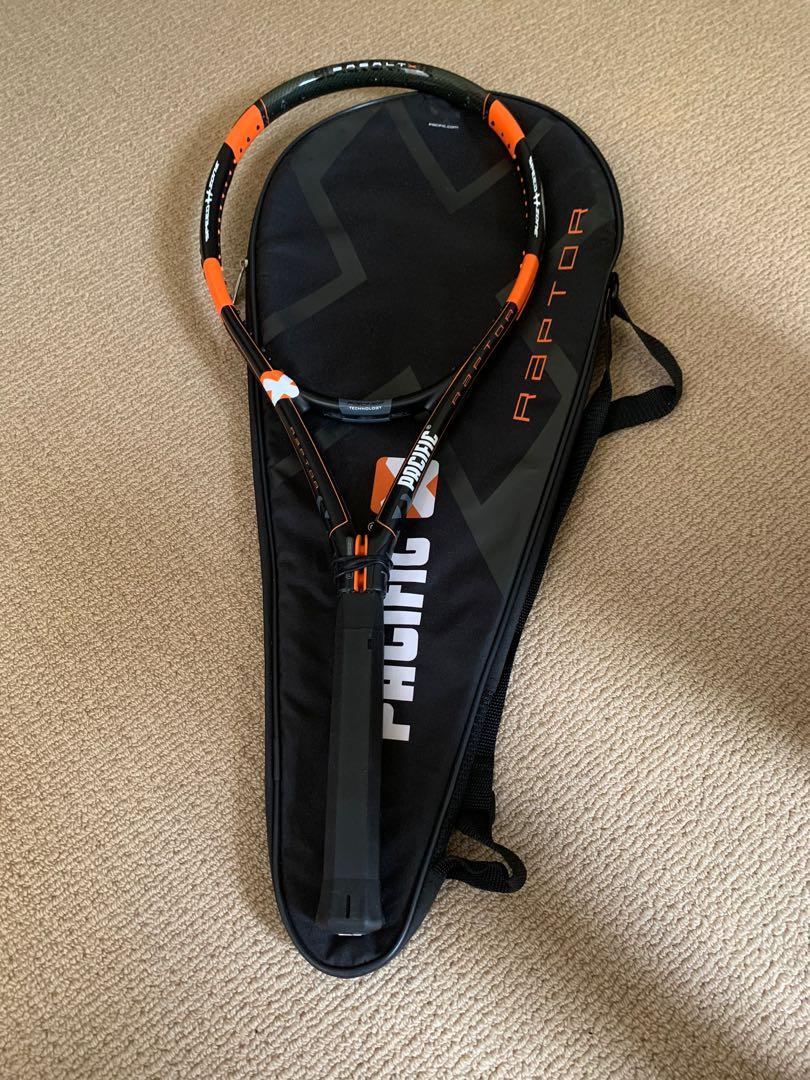 Pacific Raptor Tennis Racquet, Sports Equipment, Sports & Games, Racket ...