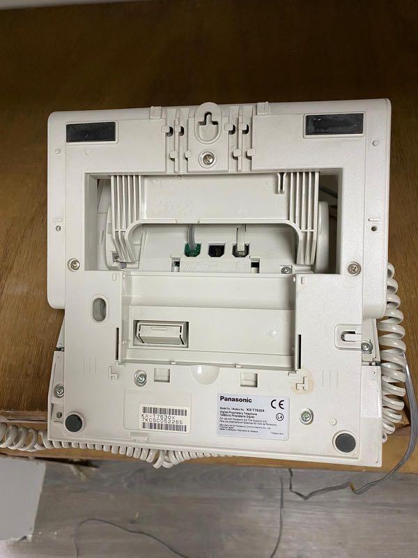 Panasonic KX-T7630系統電話。Office system telephone, 音響器材, 可攜式音響設備 - Carousell