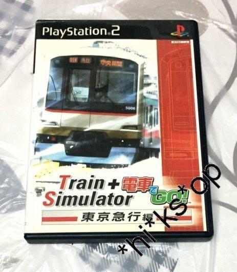 Play Station 2 (PS2) 超好玩 Train Simulator + 電車 GO! 東京急行編 電車GO, 興趣及遊戲, 手作 ...