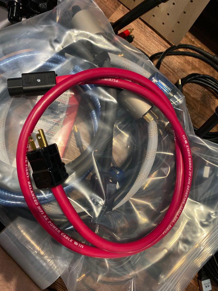 Plixir audio Fiery power cable, Audio, Portable Audio Accessories on ...