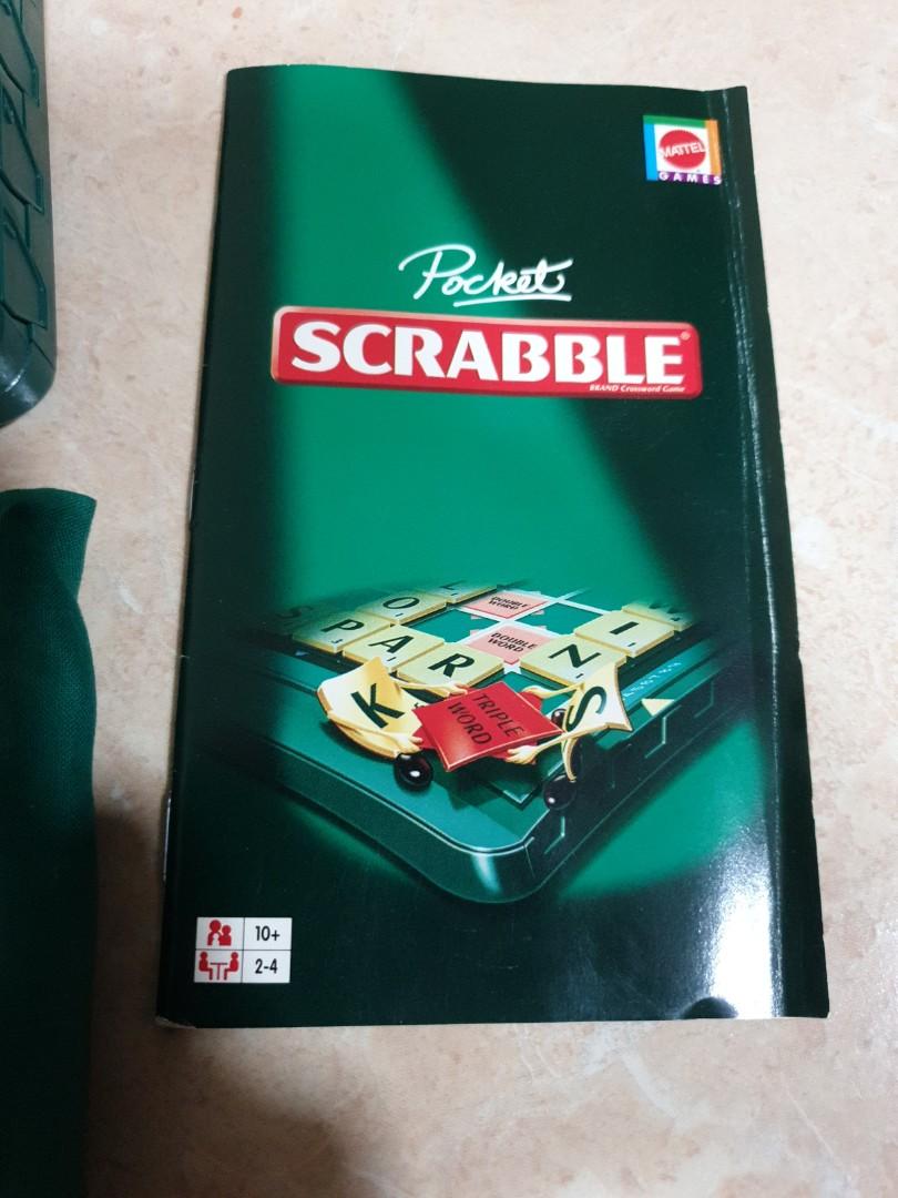 Pocket Scrabble, Hobbies & Toys, Toys & Games on Carousell