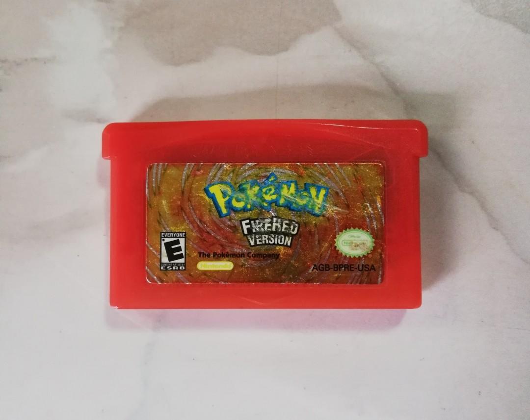Pokemon FireRed Version [Authentic], Video Gaming, Video Games ...
