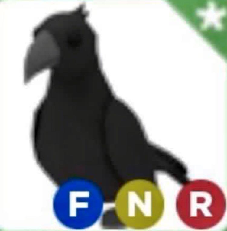 Roblox roblux adopt me pets NFR Crow, Video Gaming, Gaming Accessories ...
