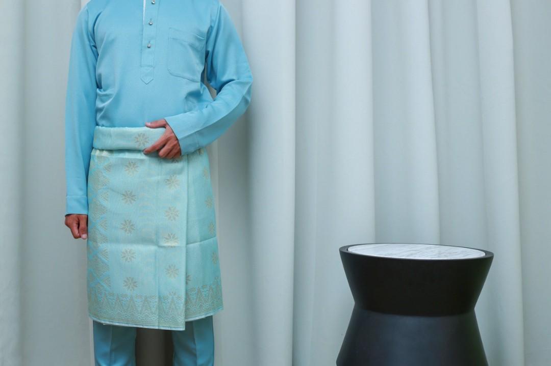 Sampin Bunga Tanjung, Men's Fashion, Muslim Wear, Baju Melayu on Carousell