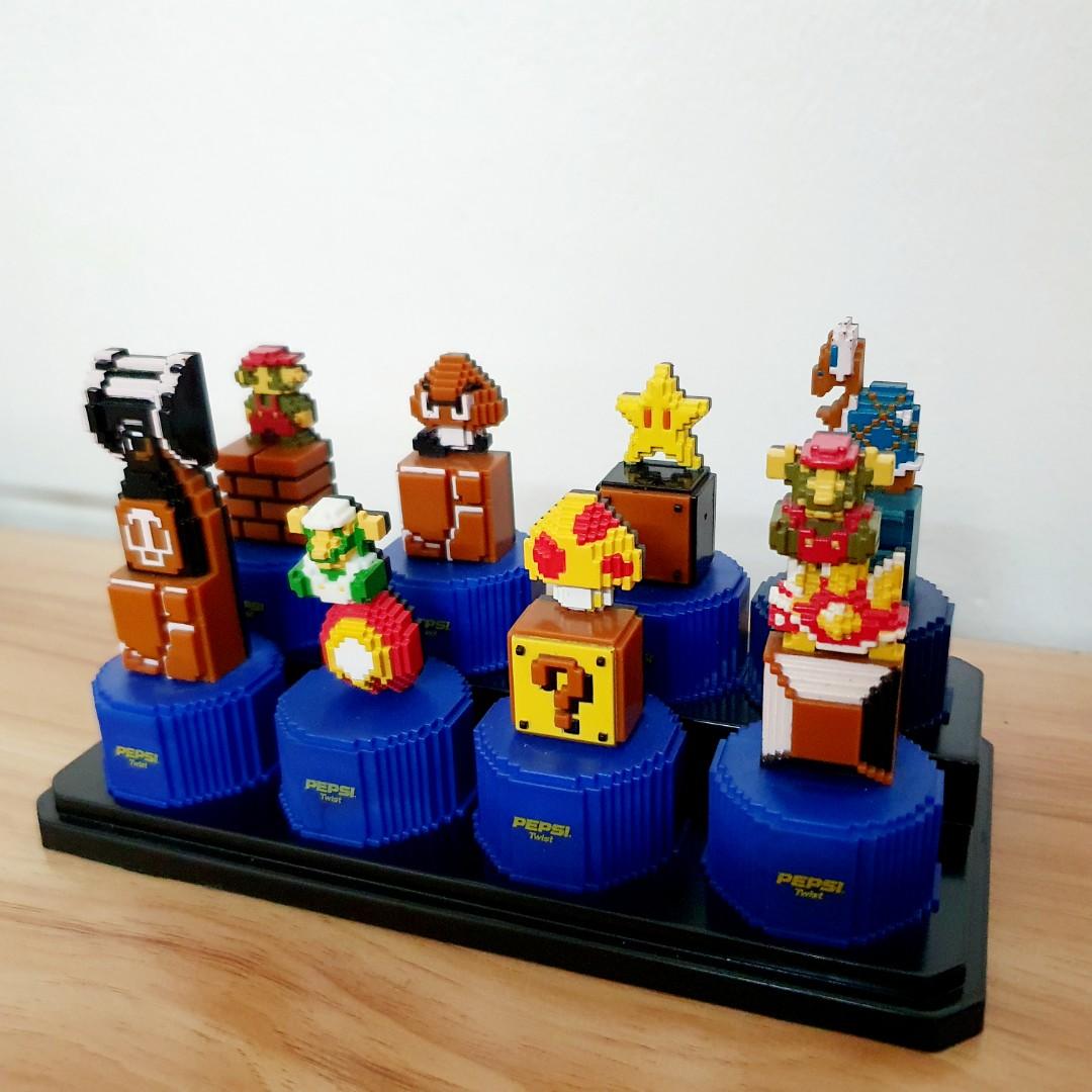 Super Mario Pepsi Caps, Hobbies & Toys, Toys & Games on Carousell