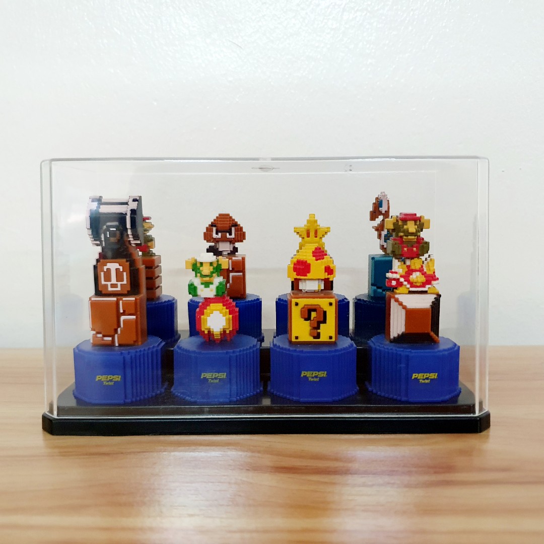 Super Mario Pepsi Caps, Hobbies & Toys, Toys & Games on Carousell