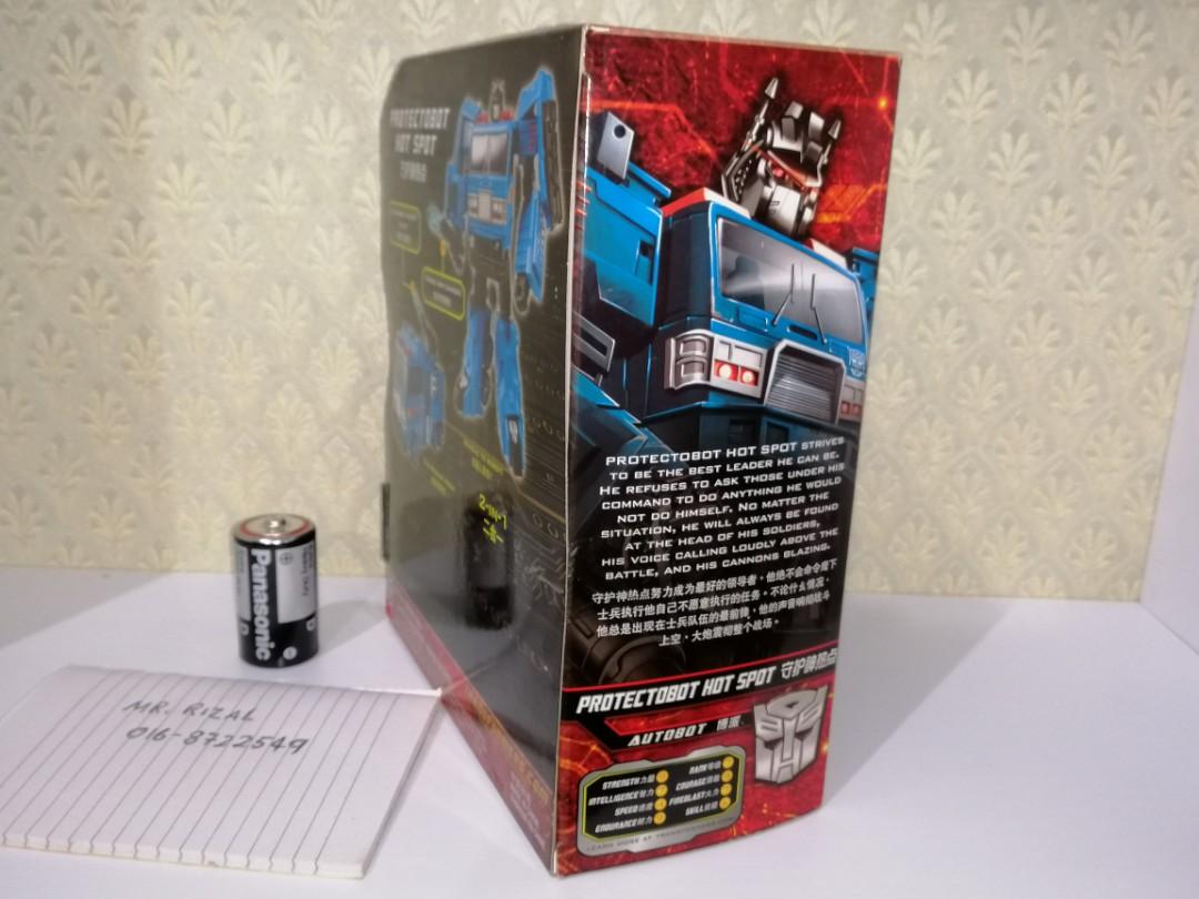 Transformers Protectobot Hot Spot Hasbro not Optimus Prime Bumblebee ...
