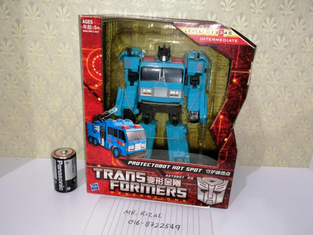 Transformers Protectobot Hot Spot Hasbro not Optimus Prime Bumblebee ...