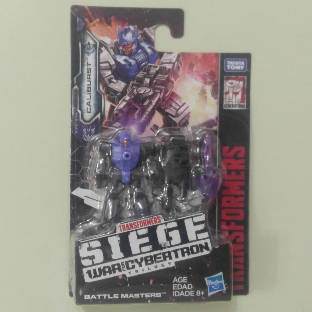 Transformers War for Cybertron: Siege Caliburst Battle Master Action ...