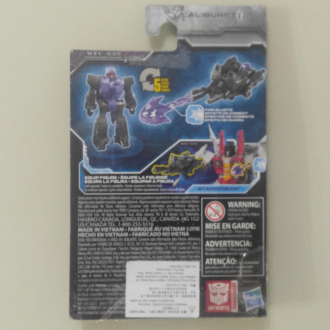 Transformers War for Cybertron: Siege Caliburst Battle Master Action ...