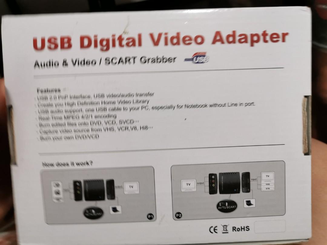 USB Digital Video Adapter Br 150, Computers & Tech, Parts & Accessories ...
