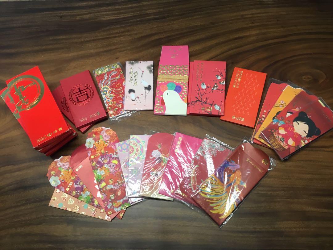 Variety of Banks Ang Pows Red packets, Everything Else on Carousell