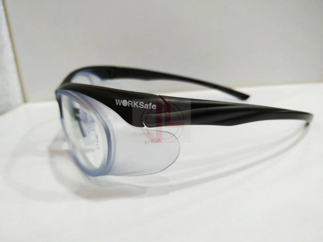 Worksafe prescription safety glasses Uranus grey (full set), Men's ...