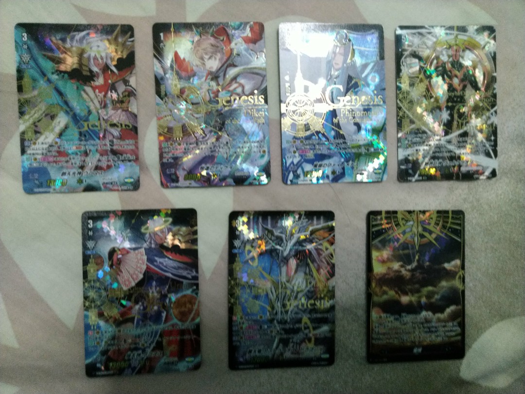 WTS Vanguard Genesis SSR Pack, Hobbies & Toys, Toys & Games on Carousell