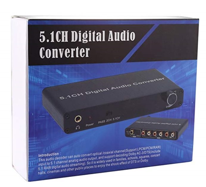 5.1CH Digital Audio Decoder Converter, Audio, Other Audio Equipment on ...