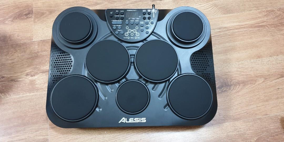 Alesis Compactkit 7, Hobbies & Toys, Music & Media, Musical Instruments ...