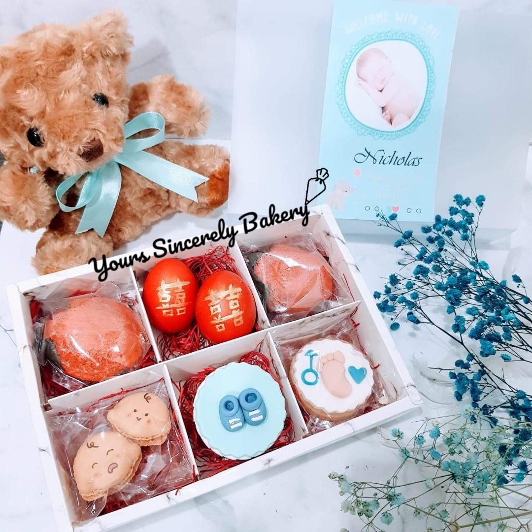 Baby Boy Full Month Gift Box, Food & Drinks, Gift Baskets & Hampers on ...