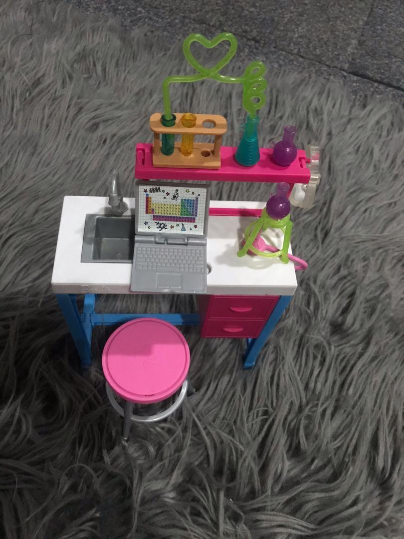 Barbie Science Lab playset, Hobbies & Toys, Toys & Games on Carousell
