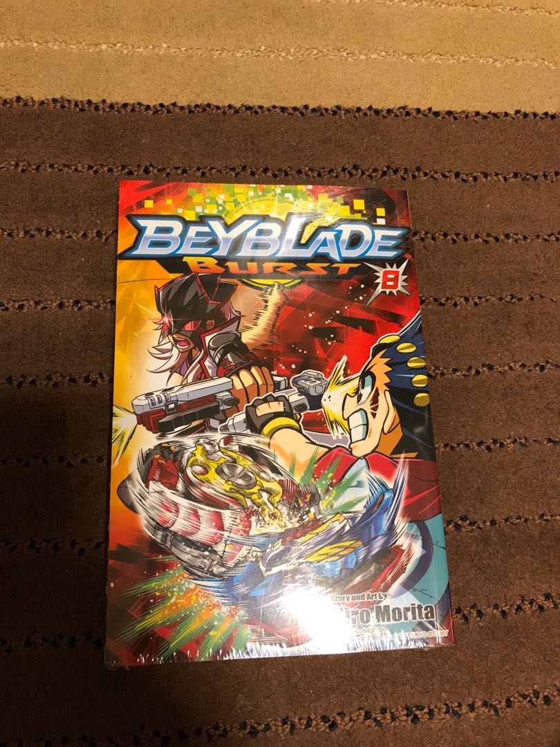 Beyblade Burst Comics Volume 8 (in original wrapper), Hobbies & Toys ...