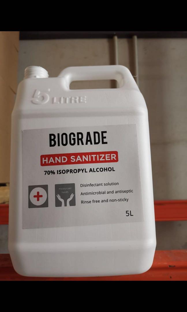 Biograde hand sanitizer, Everything Else on Carousell