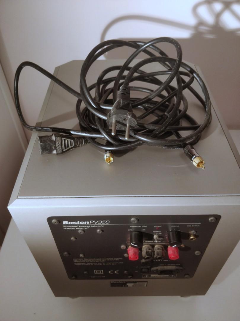Boston PV350 Subwoofer, Audio, Soundbars, Speakers & Amplifiers on ...