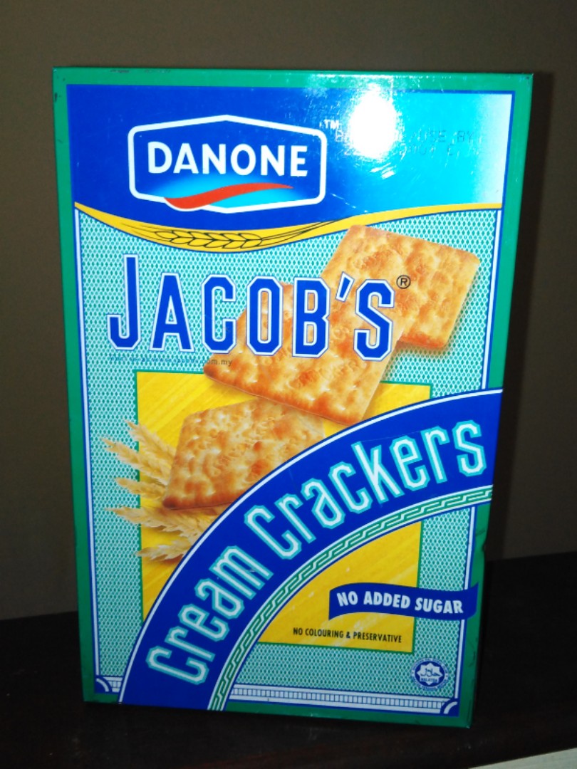 Danone Jacob's metal Tin box, TV & Home Appliances, Kitchen Appliances ...