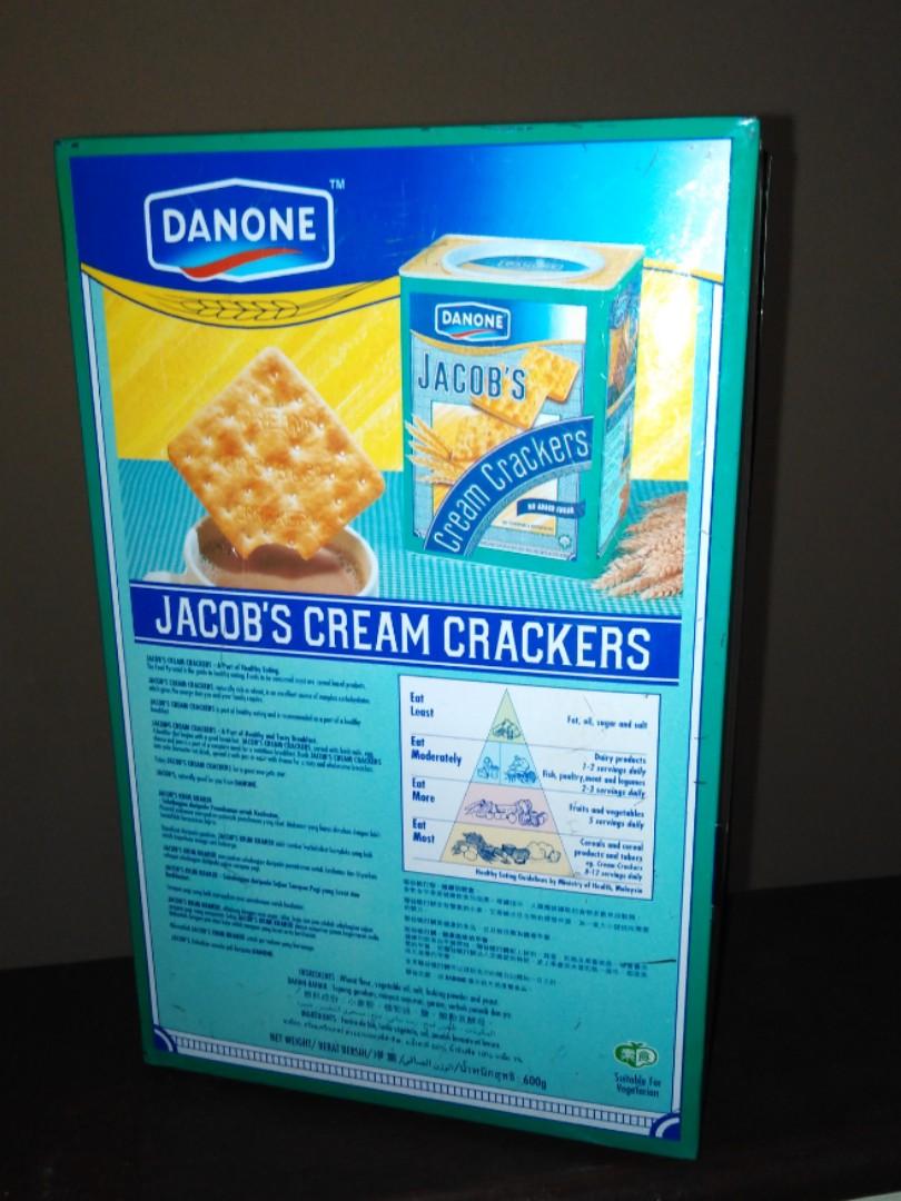 Danone Jacob's metal Tin box, TV & Home Appliances, Kitchen Appliances ...