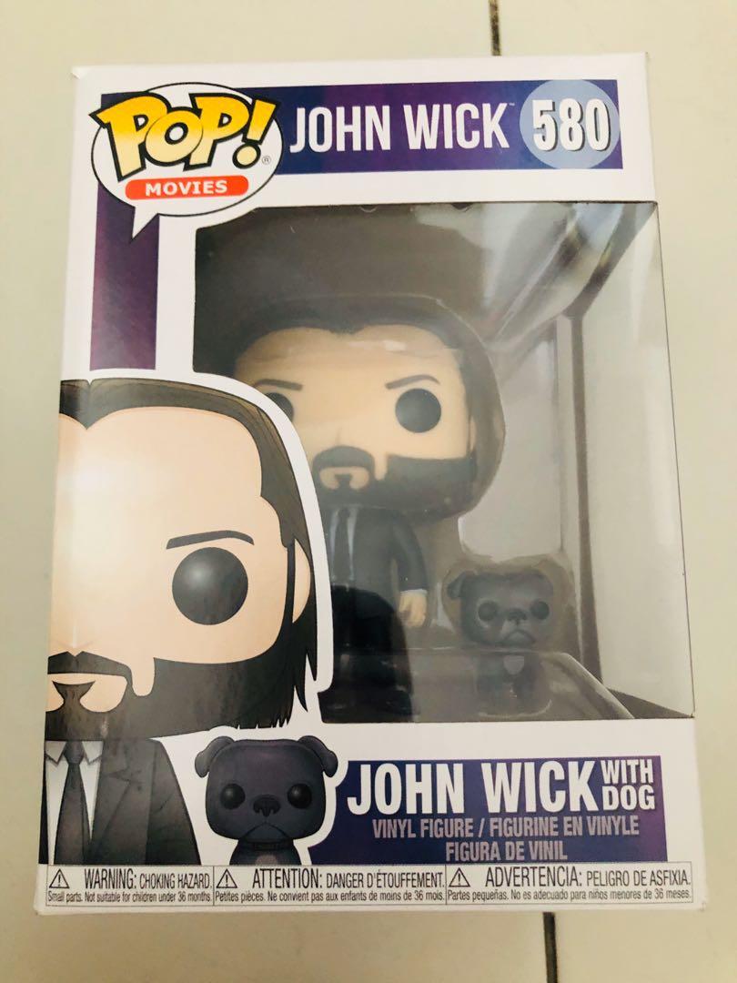 Funko Pop JOHN WICK WITH DOG (NEW) Figure Collection, Hobbies & Toys ...