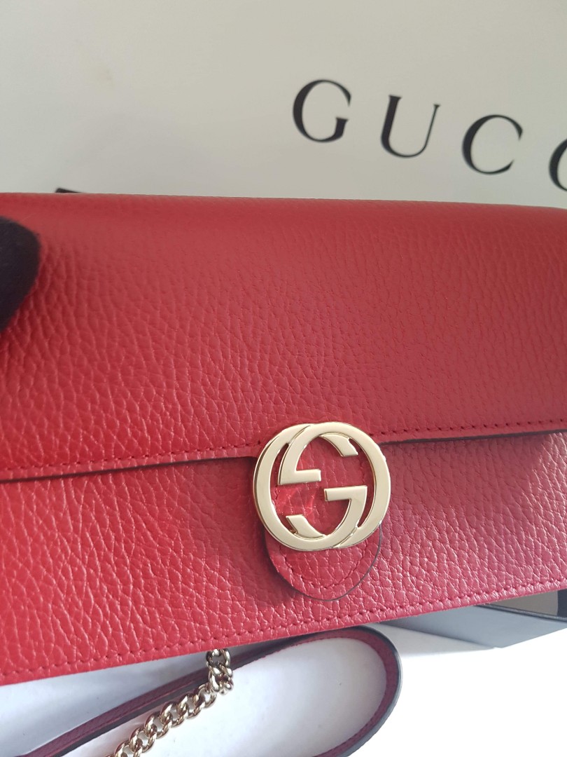 Gucci woc red, Luxury, Bags & Wallets on Carousell