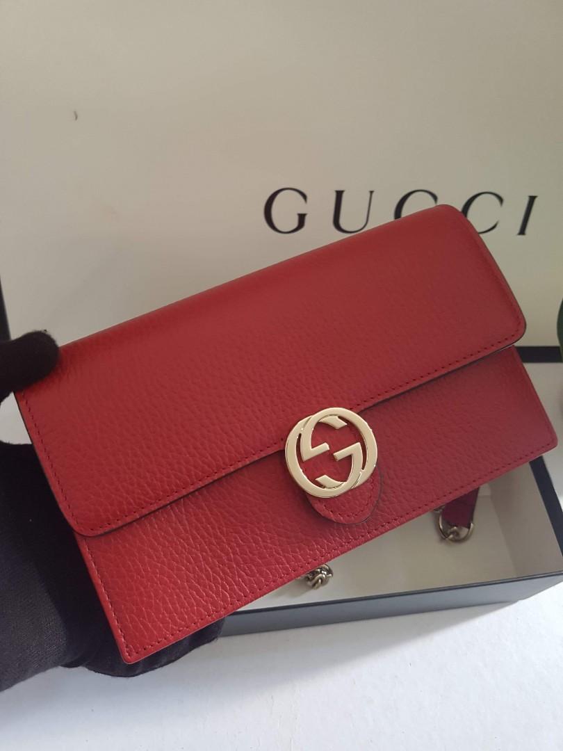 Gucci woc red, Luxury, Bags & Wallets on Carousell