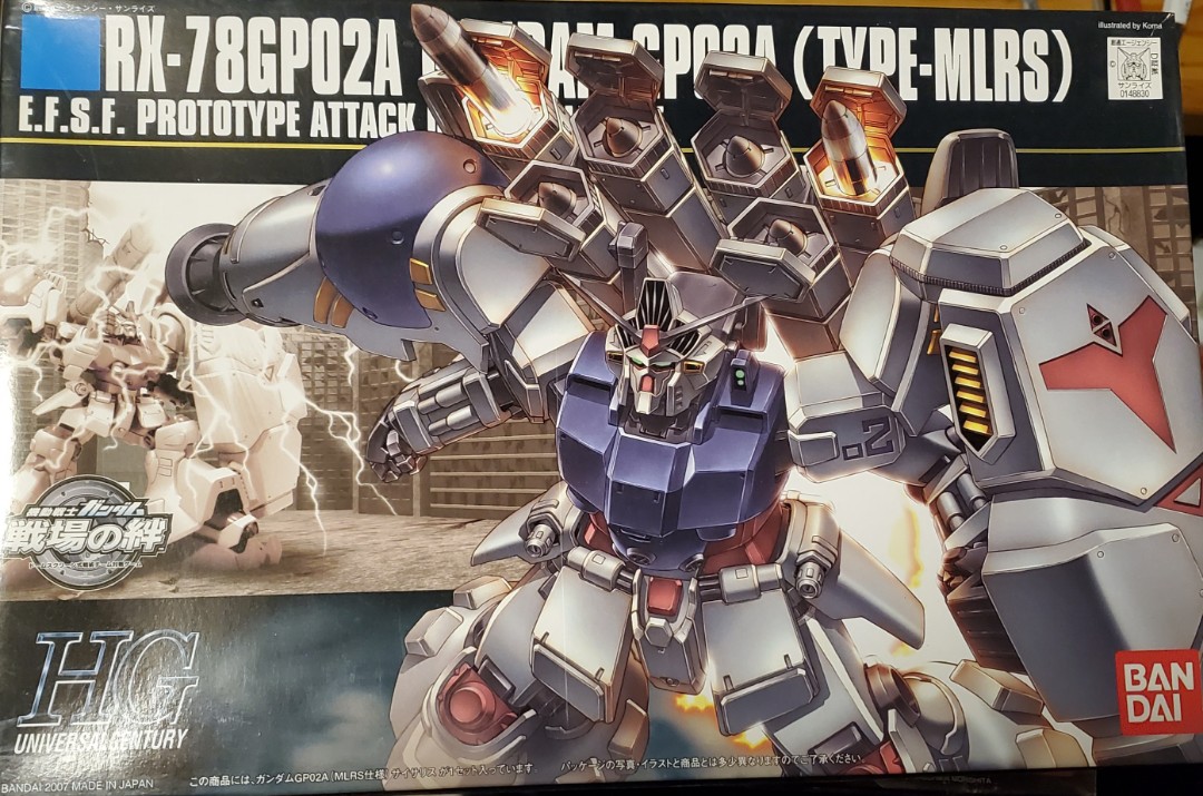 Gundam RX-78GP02A Type-MLRS (HG 075), 興趣及遊戲, 玩具 & 遊戲類 - Carousell