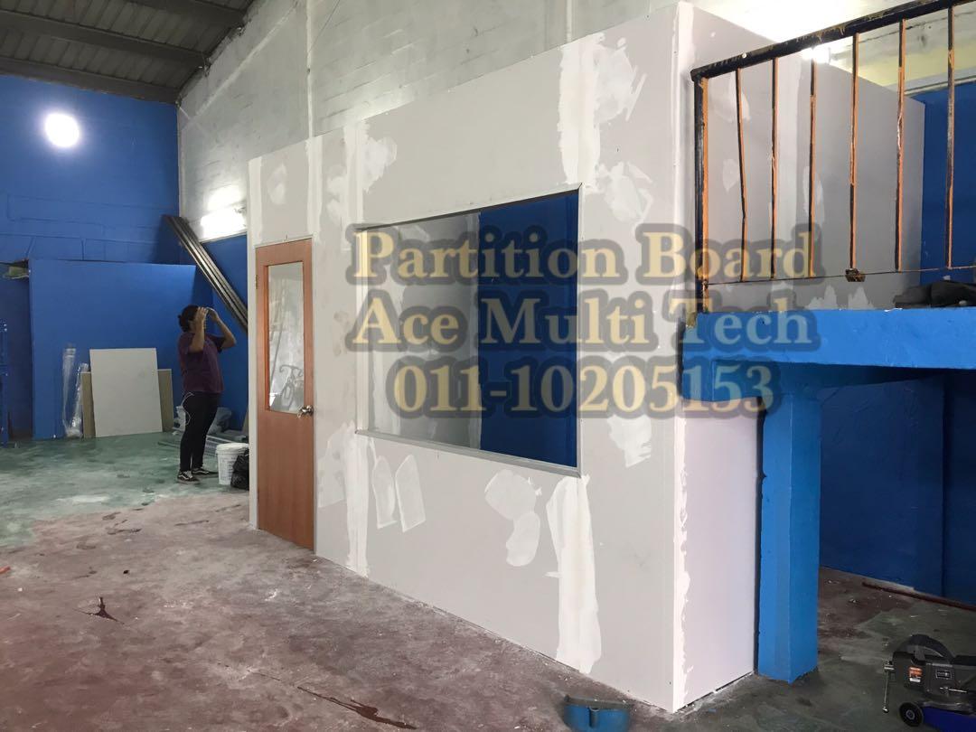 Gypsum Board Dinding Partition Boleh Cat, Services, Home Services ...