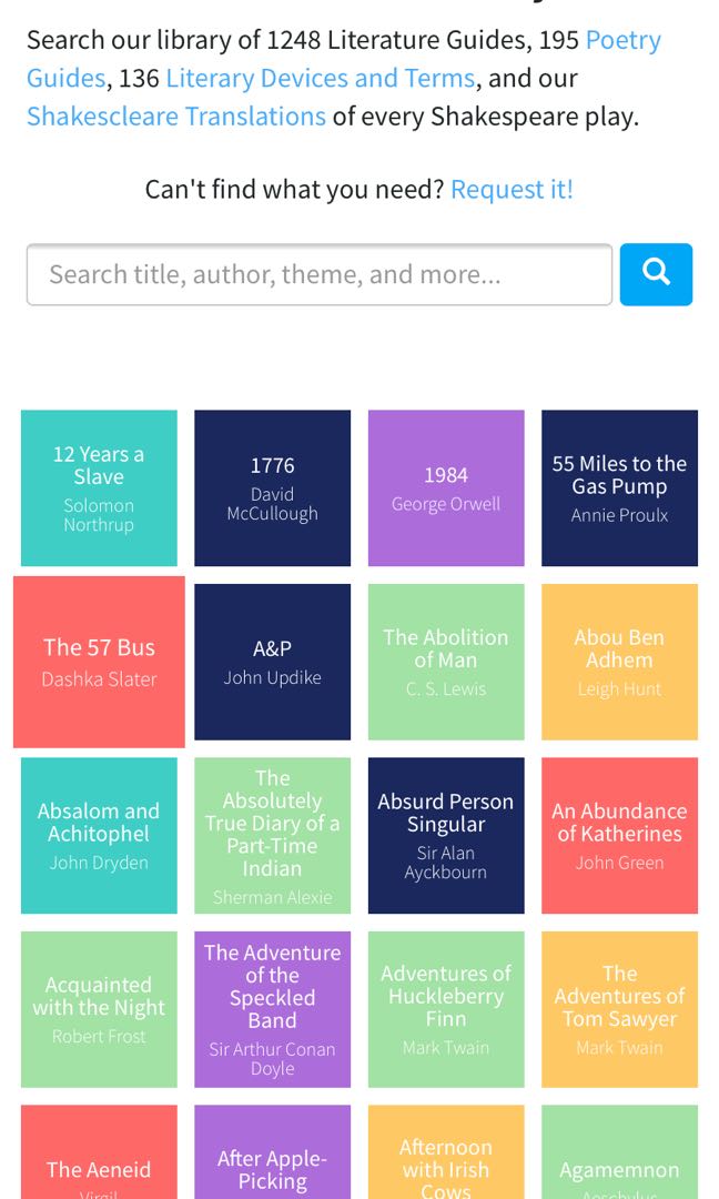 IB English A litcharts analysis , Hobbies & Toys, Books & Magazines ...