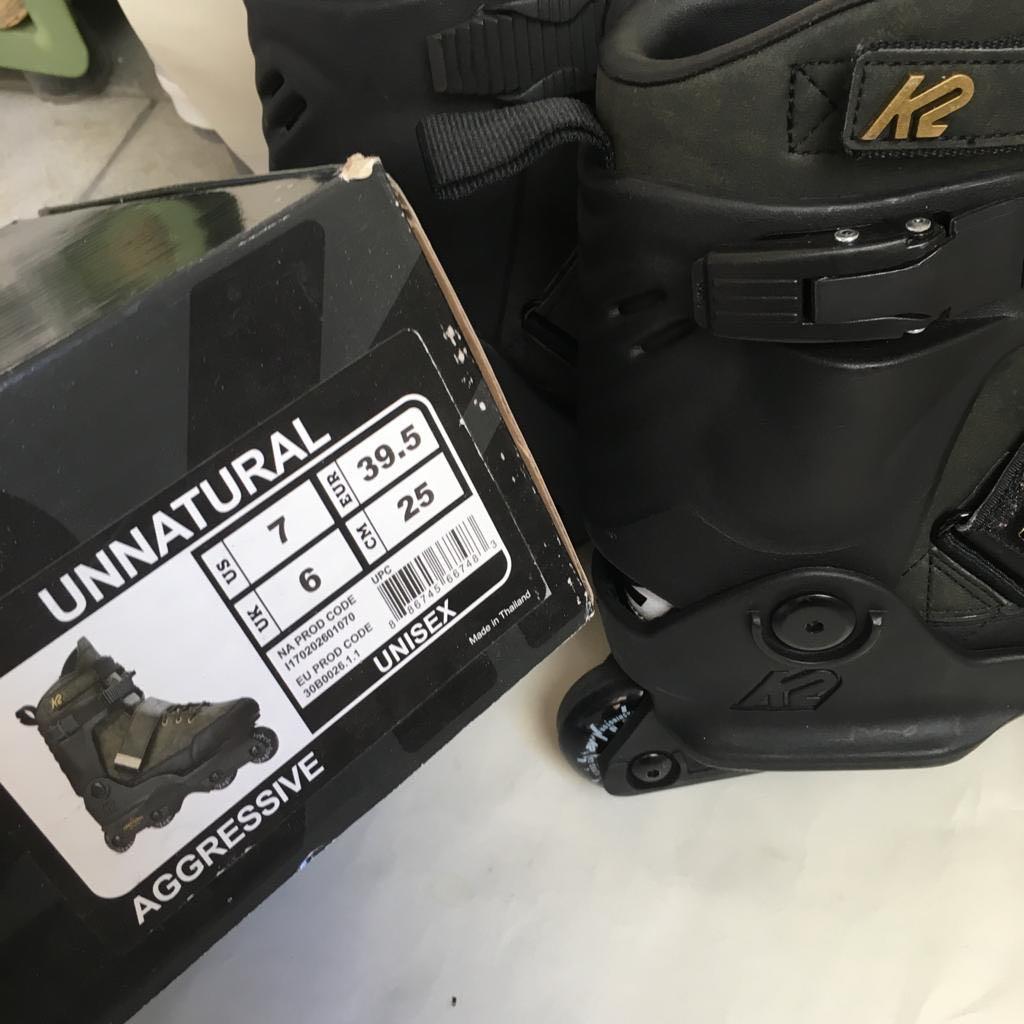 K2 Unnatural Aggressive Skates, Sports Equipment, Sports & Games ...