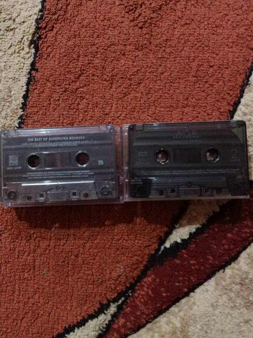 Kaset rock kapak melayu - bpr & amuk, Hobbies & Toys, Music & Media ...