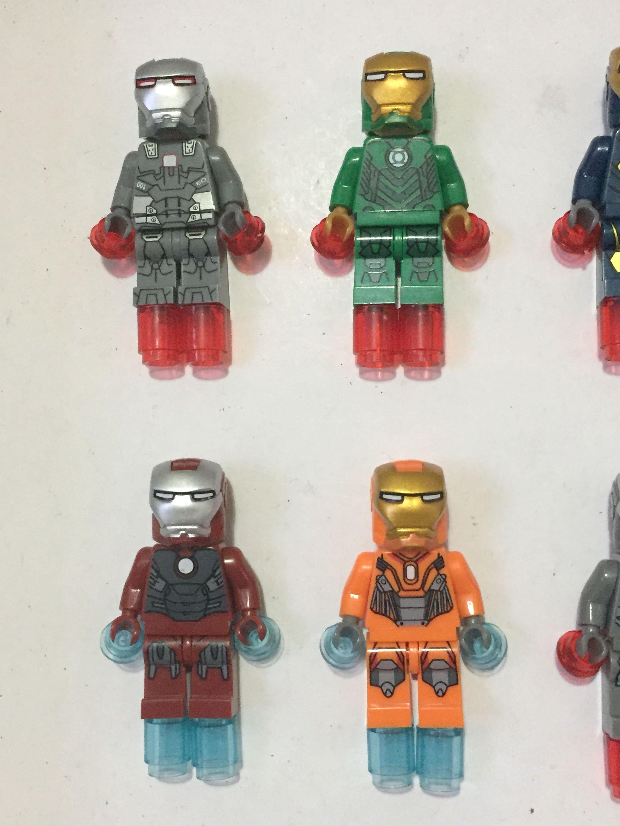Lego Compatible Iron Man Minifigures Set of 11, Hobbies & Toys, Toys ...